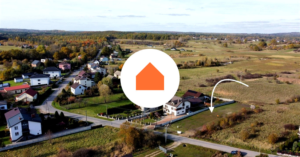 Dąbrowa Górnicza - Rudy, działka pod zabudowę ul. Turystyczna, Okradzionów