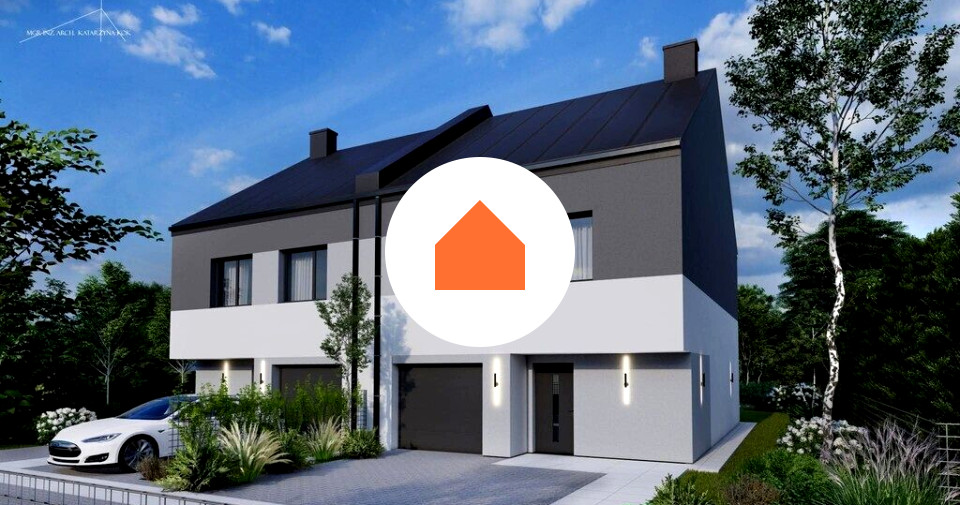 Nowe domy jednorodzinne w zabudowie bliźniaczej Brwinów