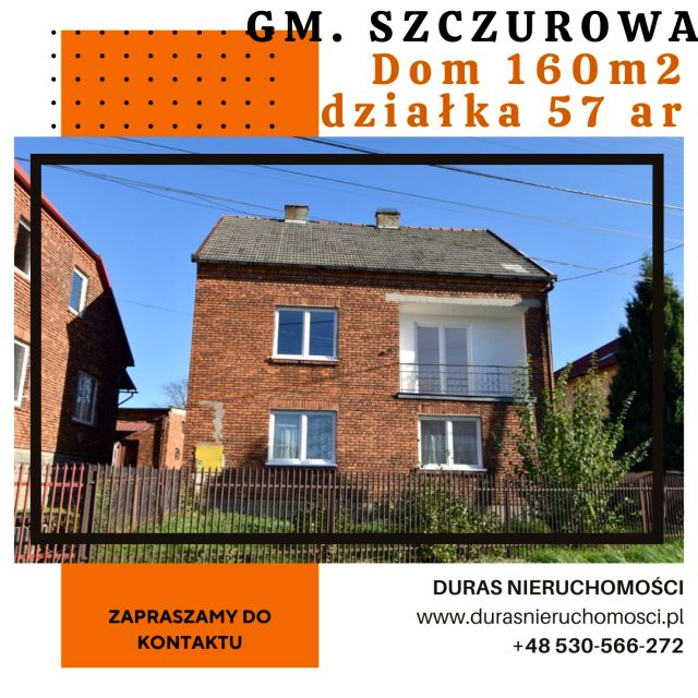 Sprzedam dom 160 m² Szczurowa