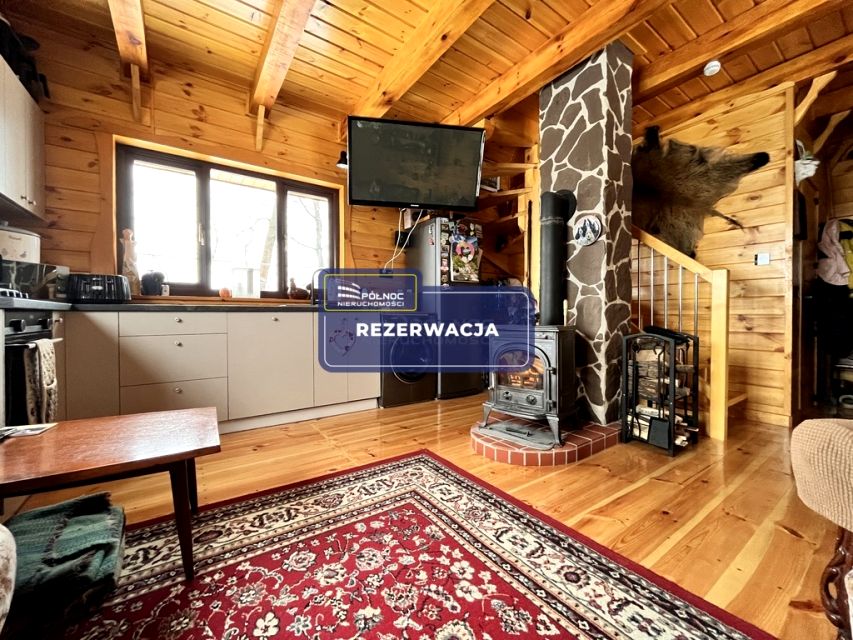 Do wynajęcia stylowy domek z kominkiem Krynice