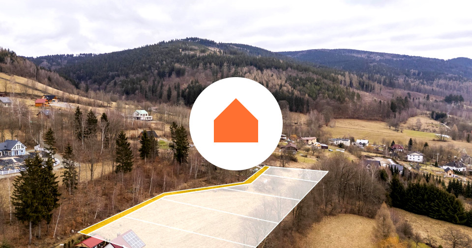 Sprzedam działkę 1200 m² w górach ul. Świętojańska, Jugów