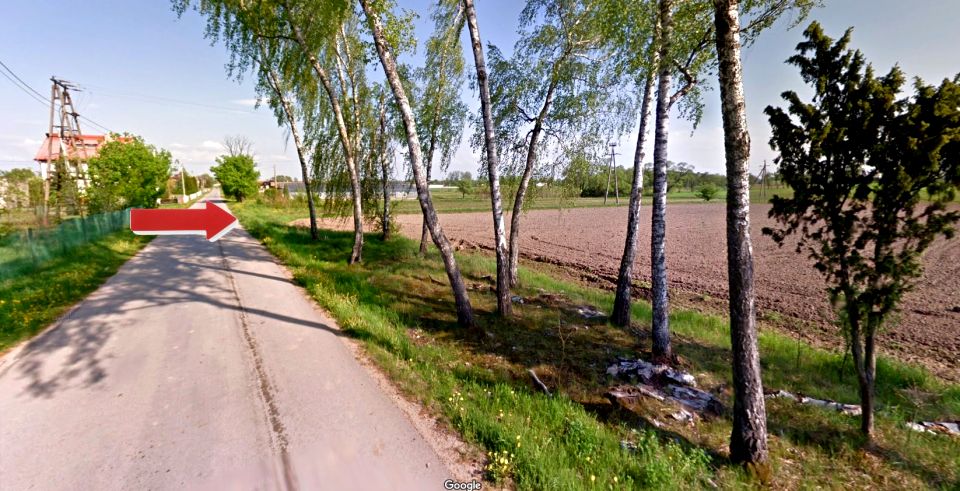 Sprzedam pustą działkę budowlaną 1100 m² Tadzin