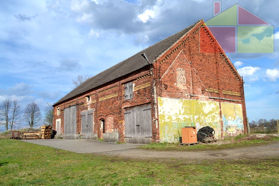 Dwa budynki warsztatowo magazynowy i gospodarczy Lubanice