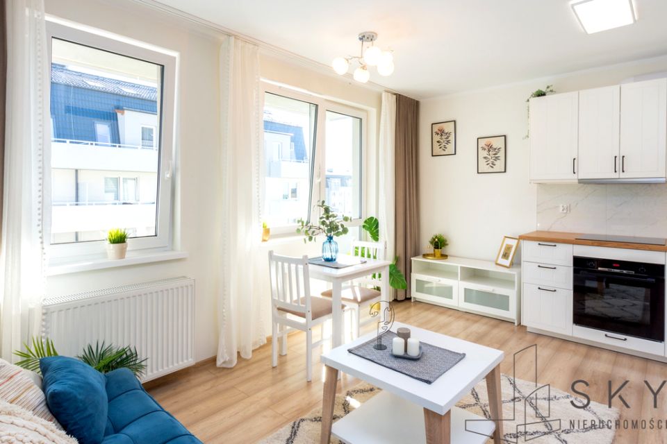 Piękne, Gotowe do zamieszkania, Smolec 40m², balkon ul. Daktylowa