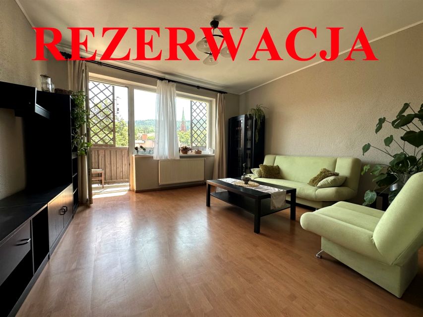 Przestronne 2 pokojowe mieszkanie z balkonem Nowa Ruda